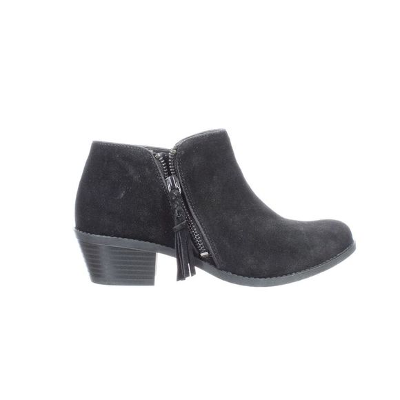 Vionic | Shoes | Vionic Womens Shyanne Black Suede Booties Size 7 ...